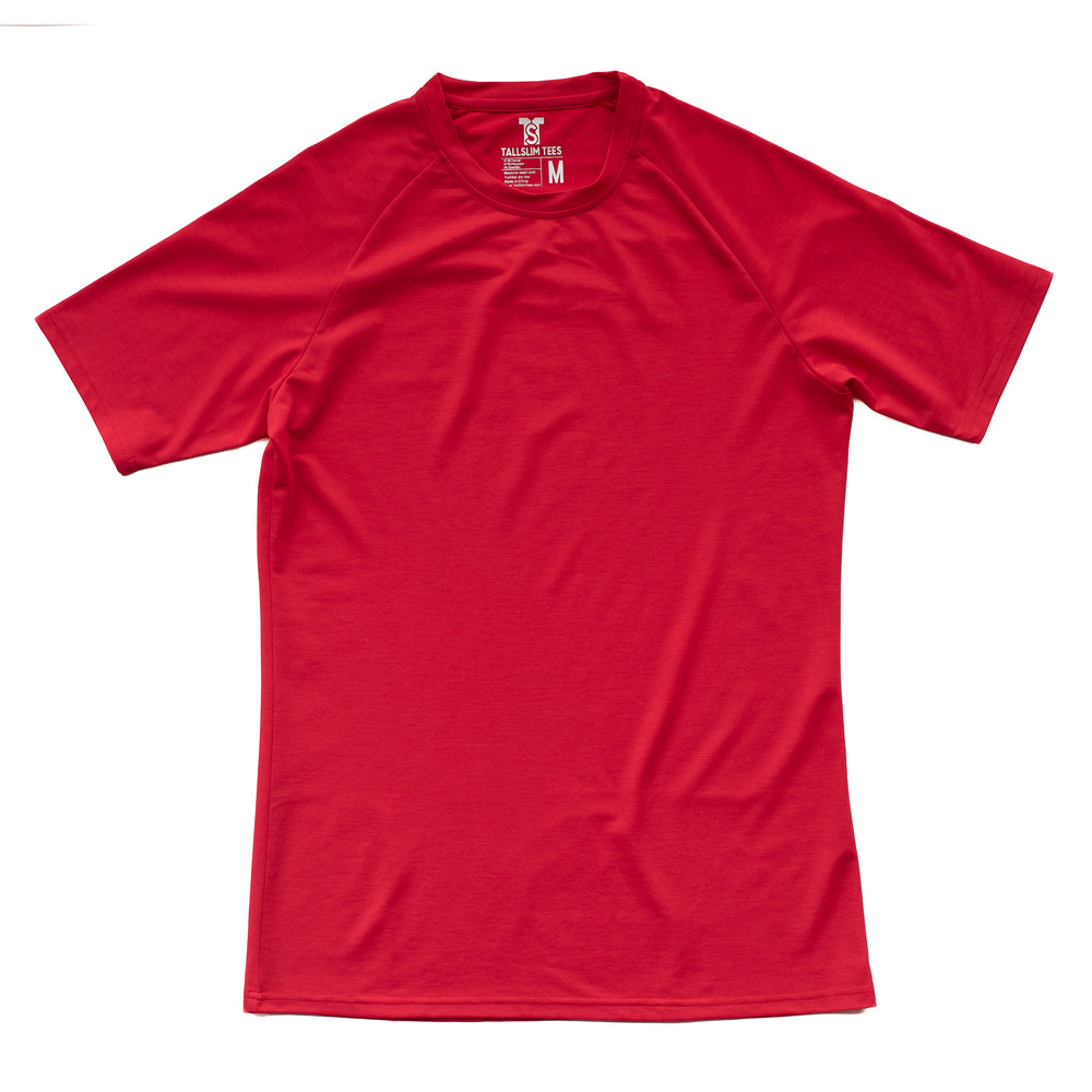 Dry-Lite™ Triblend Athletic Shirt for Tall Slim Men | TallSlim Tees